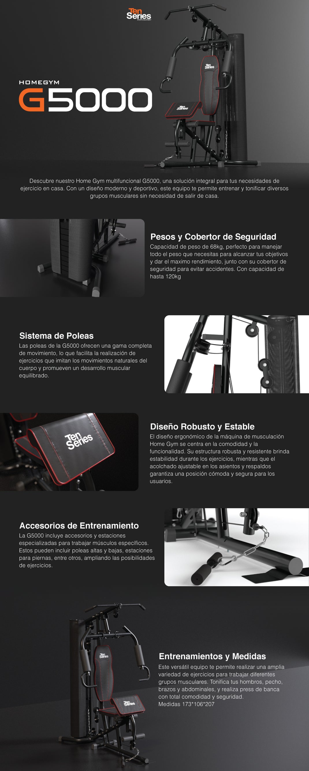 Home Gym G5000 Ten Series